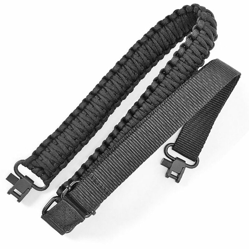 Sirius Survival Paracord Rifle Sling With Both Swivels - Adjustable ...