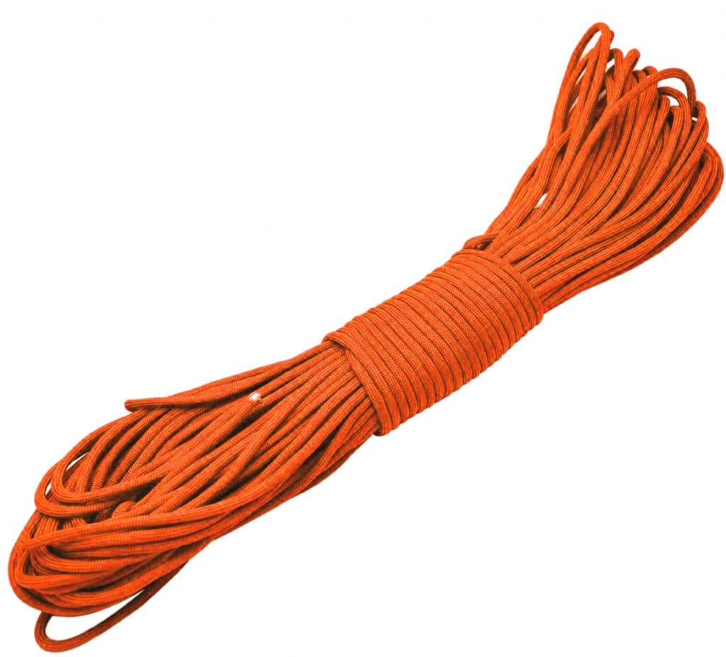 100ft Paracord Rope, 350lb 4mm 7 Strand Core - Multiple Colors - Sirius ...