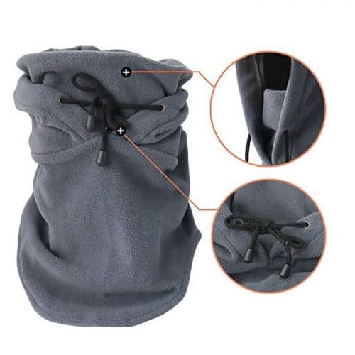 Full Face Fleece Mask - Balaclava Ski Mask - Extreme Cold Weather Face ...