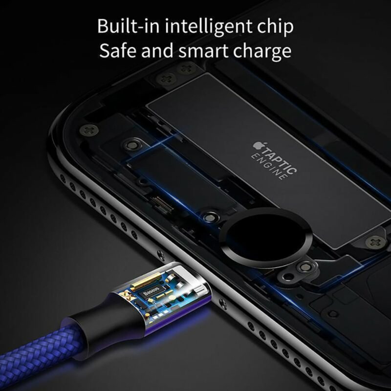 3 In 1 USB Charging Cable - 4ft Multi Chord Charger, Black - Sirius ...