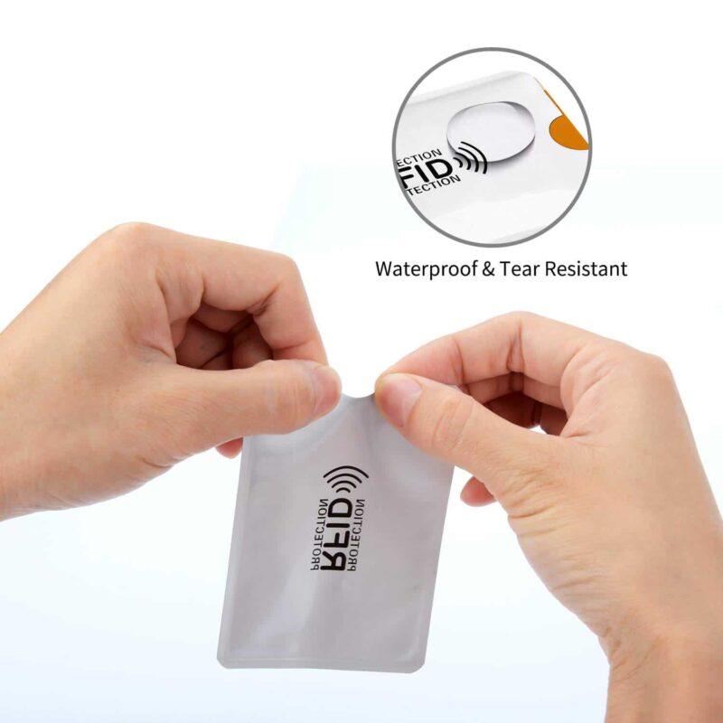RFID Blocking Sleeve - 6 Pack - Credit Card Protector Sleeve - Sirius ...