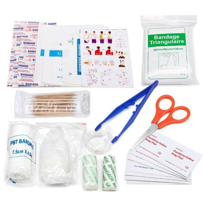 141 Piece First Aid Kit With Carrying Case - Sirius Survival