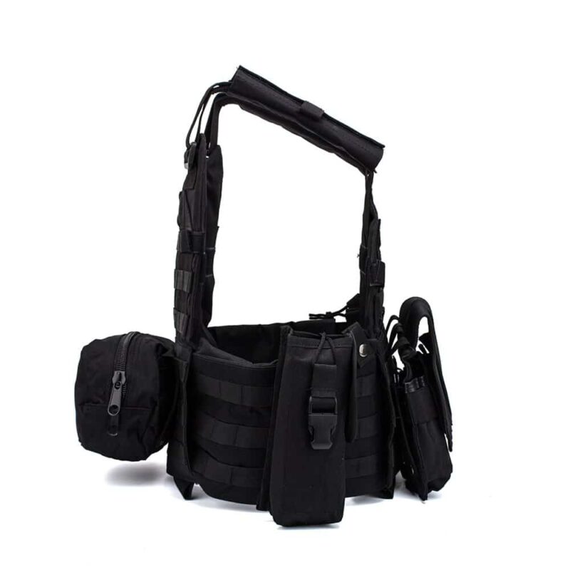 Military Tactical Vest Plate Carrier - Molle Style Vest With Extra ...