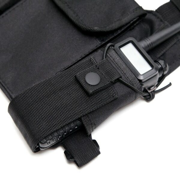Tactical Radio Chest Harness - Multi-functional Radio Chest Holster Or ...