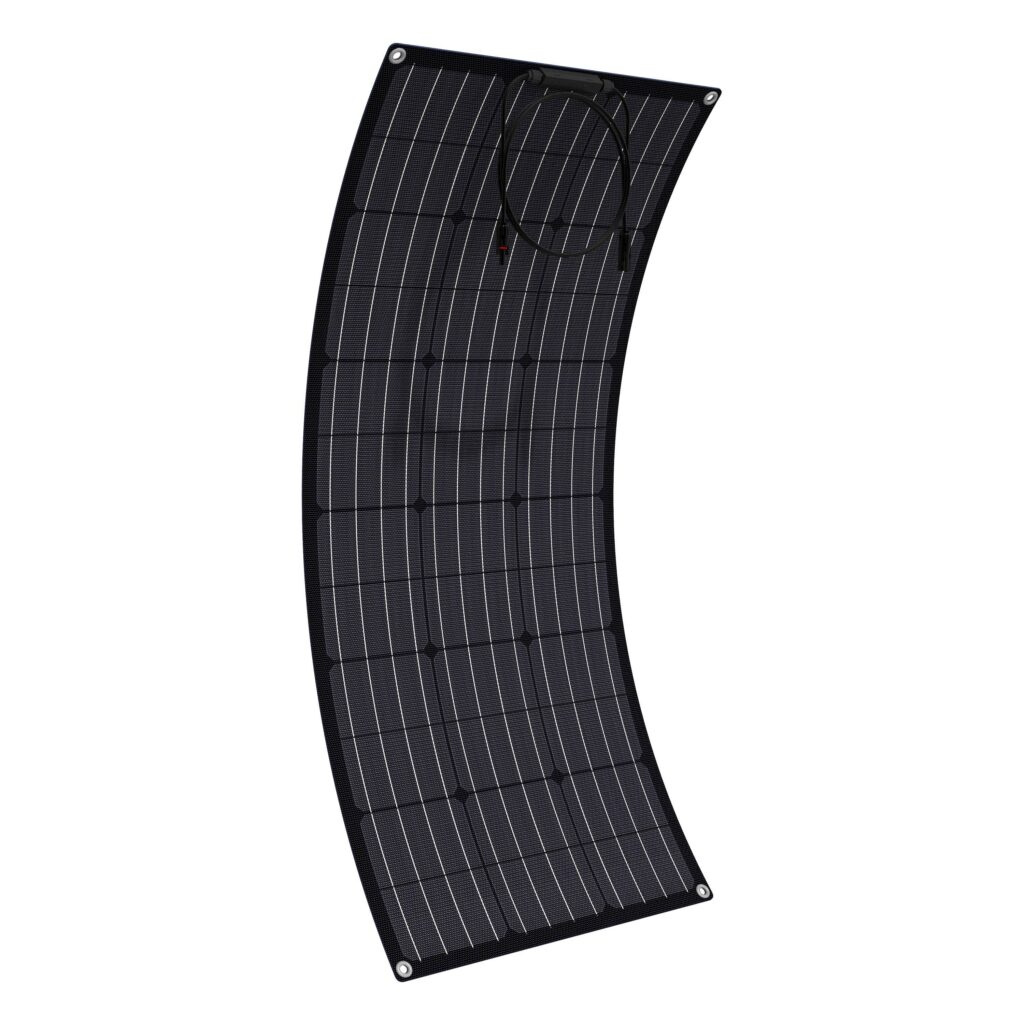 100-Watt ETFE Flexible Solar Panel - Ultra Light & Thin - Off-Grid ...