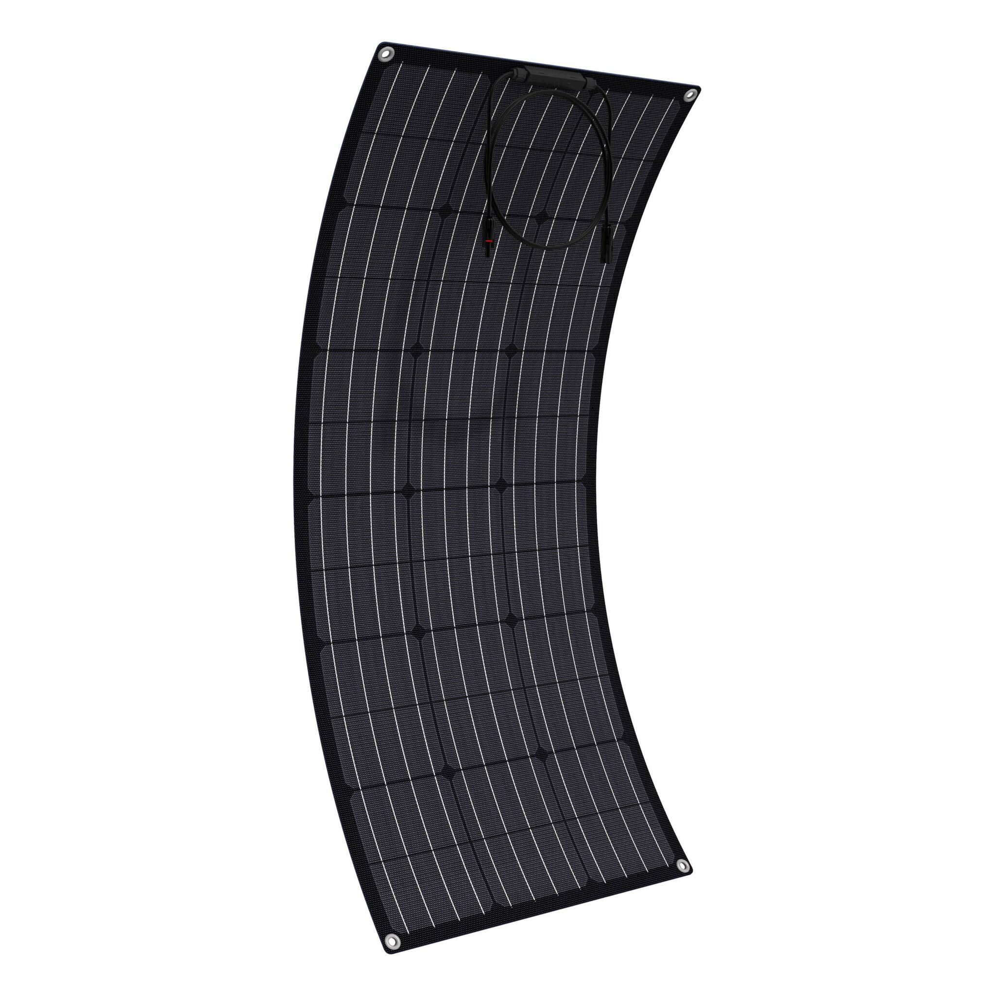 100-Watt ETFE Flexible Solar Panel - Ultra Light & Thin - Off-Grid ...
