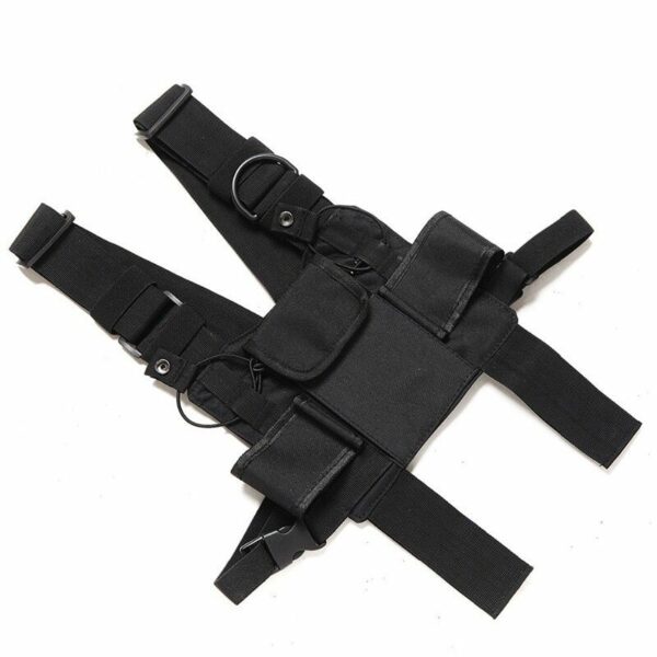 Tactical Radio Chest Harness - Multi-functional Radio Chest Holster Or ...