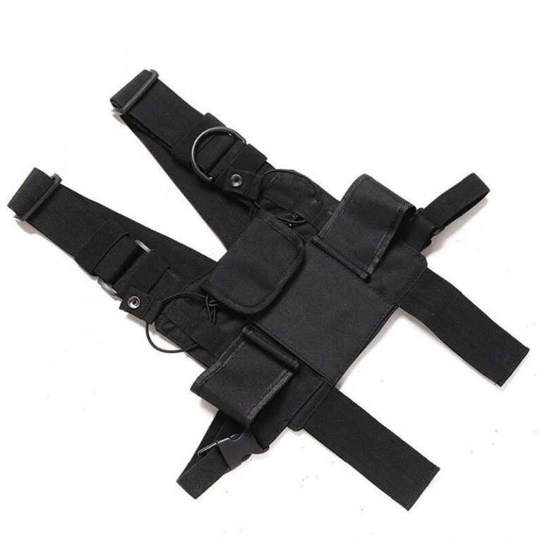 Tactical Radio Chest Harness - Multi-functional Radio Chest Holster Or ...