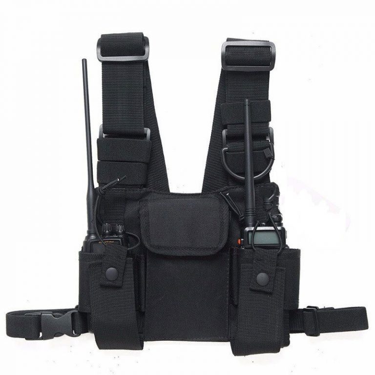 Tactical Radio Chest Harness - Multi-functional Radio Chest Holster Or ...