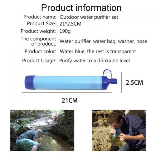 VitalStraw Water Filter Straw For Camping & Survival Situations ...