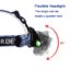Rechargeable Tactical LED Headlamp - Powerful 6000 Lumen - Sirius Survival
