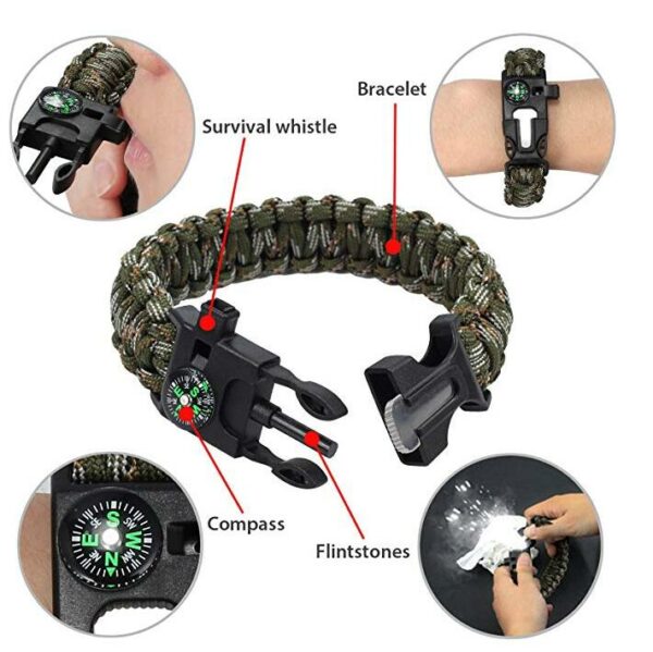 15-in-1 MOLLE Tactical Survival Kit - Sirius Survival