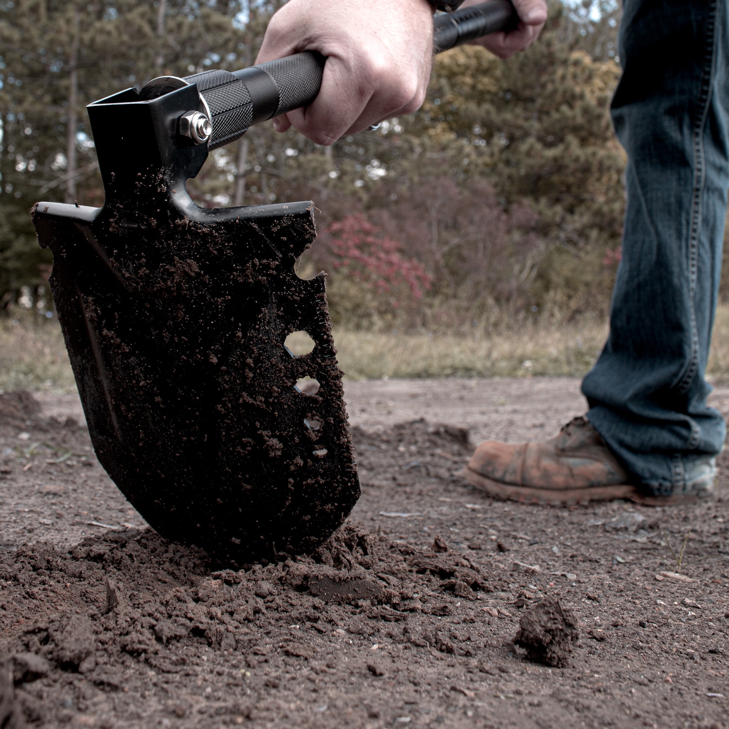 Multifunctional Tactical Shovel, Folding Outdoor Survival Tool Made Of ...