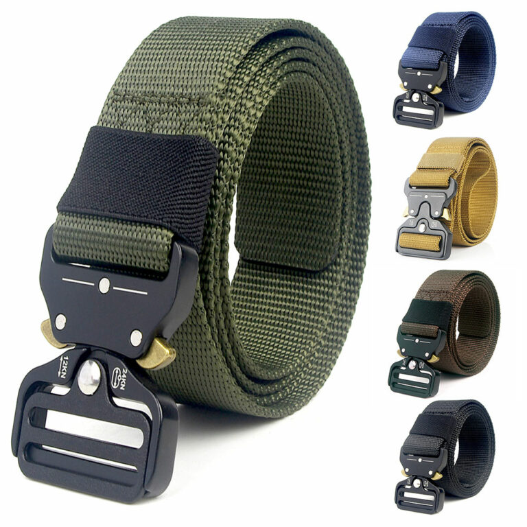 Sirius Survival Tactical Belt, Heavy Duty Quick-Release Military Style ...