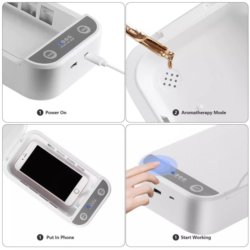 UV Cell Phone Sanitizer Box - Multifunctional UV Sterilizer ...