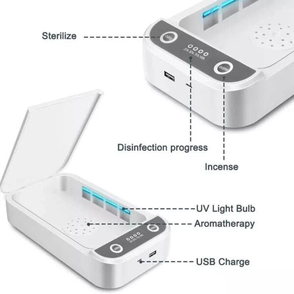 UV Cell Phone Sanitizer Box - Multifunctional UV Sterilizer ...