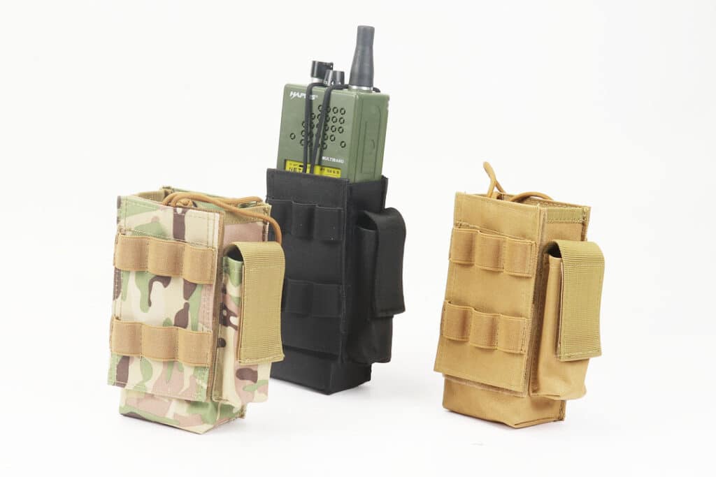 Tactical Molle Radio Harness, All-Weather Radio Pouch - Sirius Survival