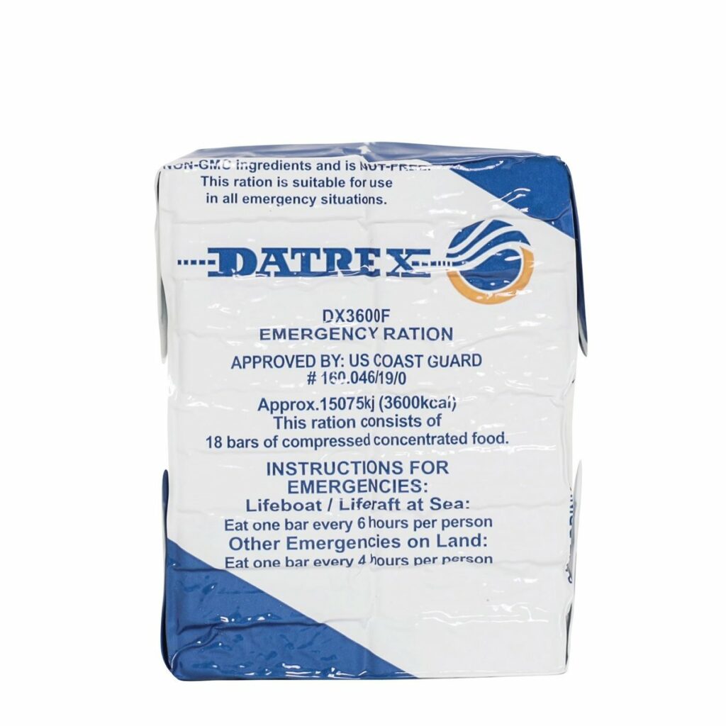 Datrex 3600 Emergency Food Bar - 3 Day/72 Hour Supply - Single Pack - Sirius Survival