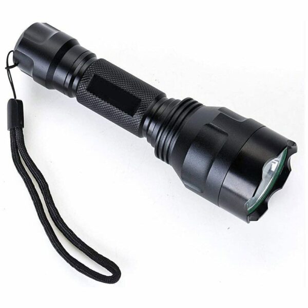 C8T6 Compact Ultra Bright Tactical Flashlight With Rechargeable Battery ...