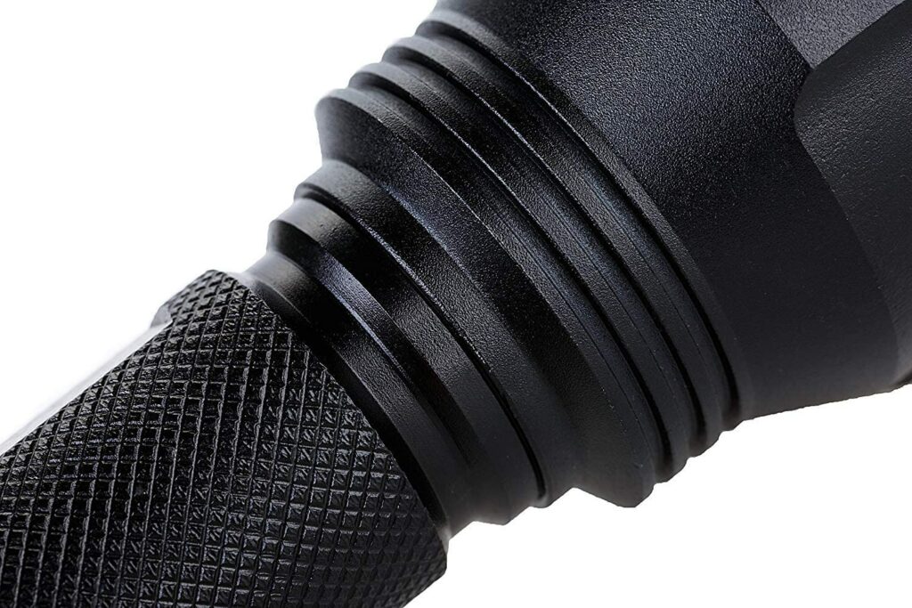 C8T6 Compact Ultra Bright Tactical Flashlight With Rechargeable Battery ...