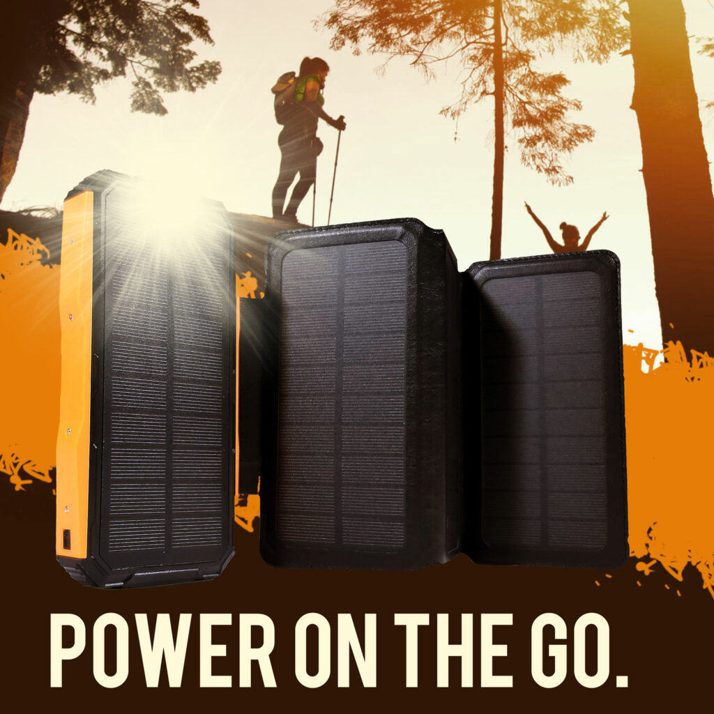 SolarHub Fold Rugged Solar Charger - 20000mAh - Sirius Survival