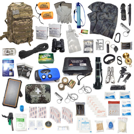 Pre Packed Bug Out Bag: 72-Hour Survival Kit For 2