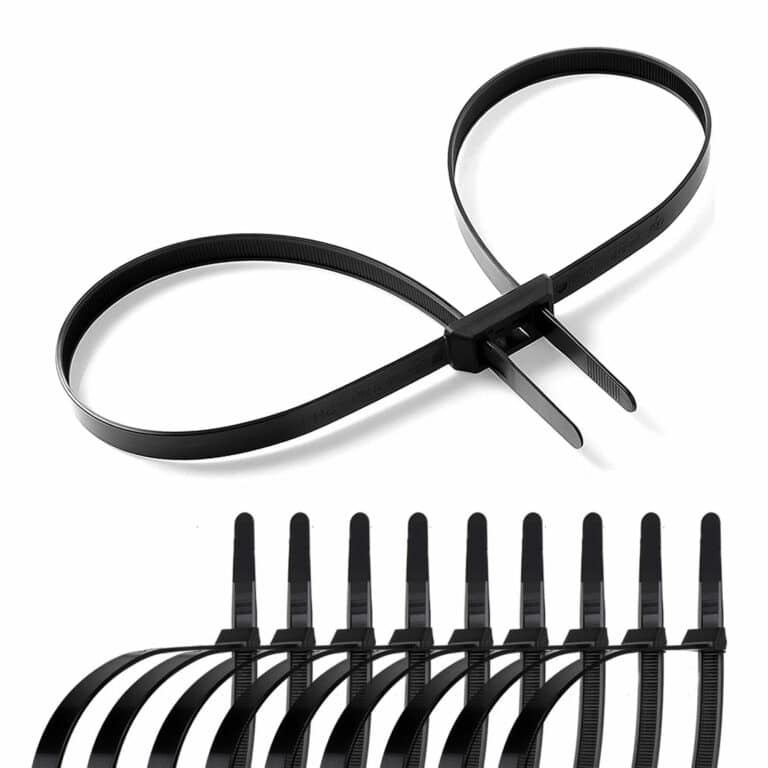 Heavy Duty Zip Tie Handcuffs, 10pk, Black - Sirius Survival