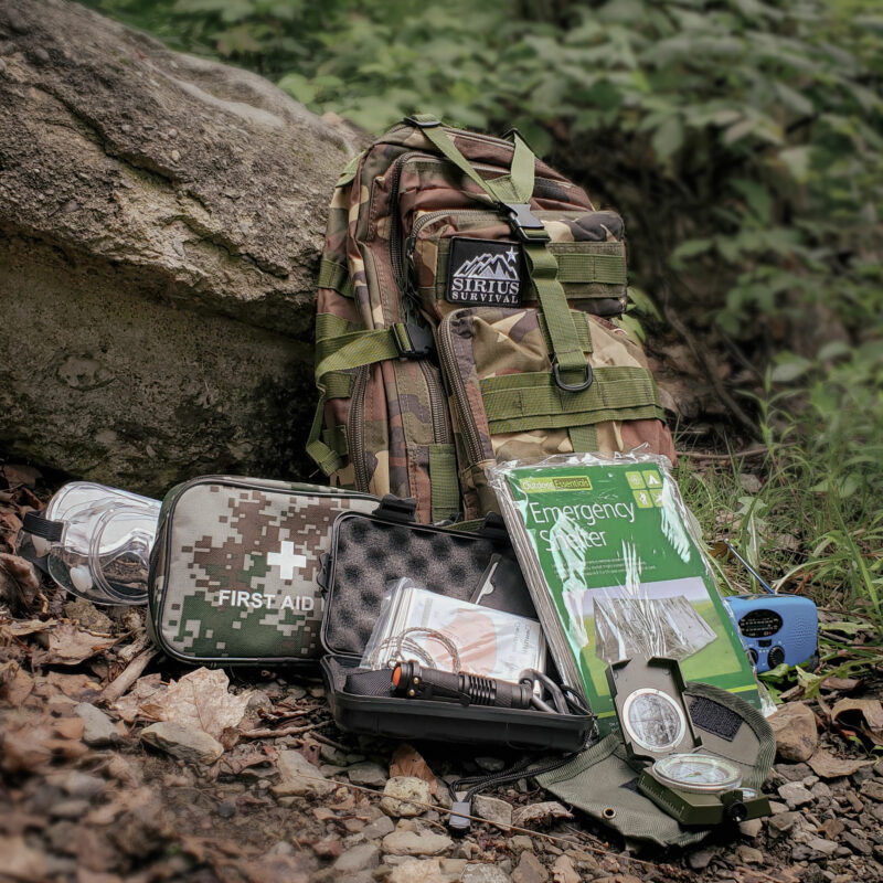 Pre-Packed Survival Backpack - Survival Kit For Family - Sirius Survival