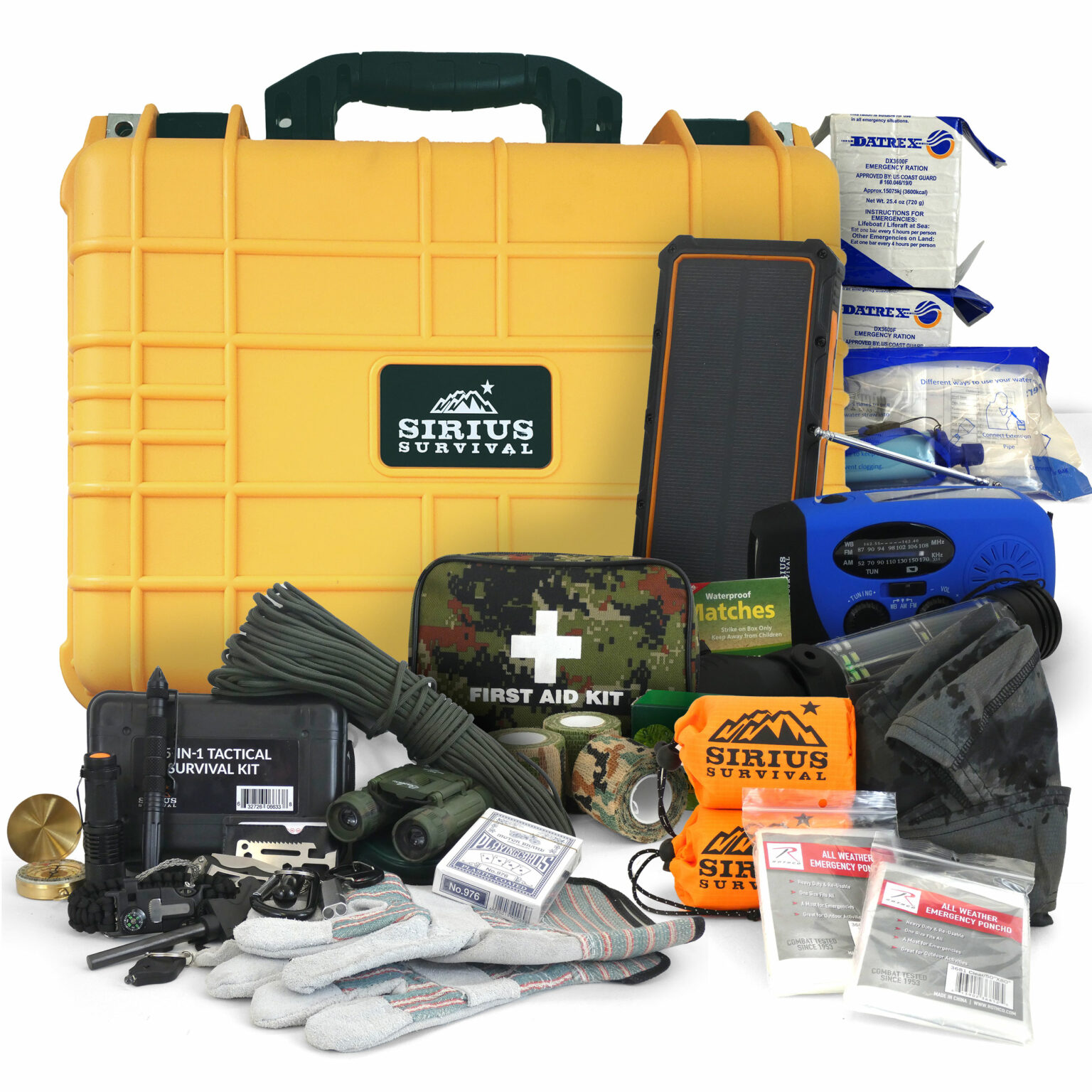 Pre-Packed Emergency Survival Kit/Bug Out Box In Hard Case For 2 - 175 ...