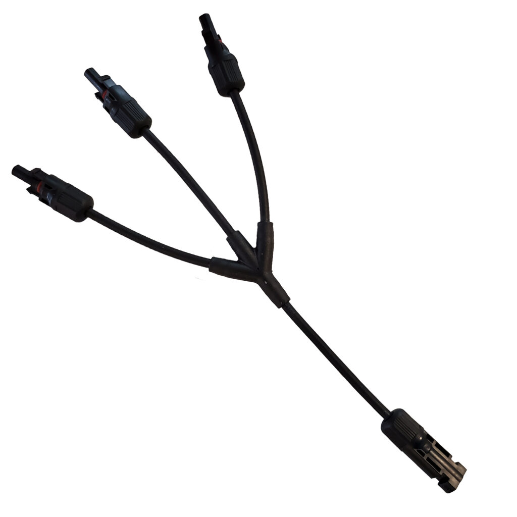 MC4 3 To 1 Parallel Coupler/Combiner Cables (1 Pair) - Off-Grid ...