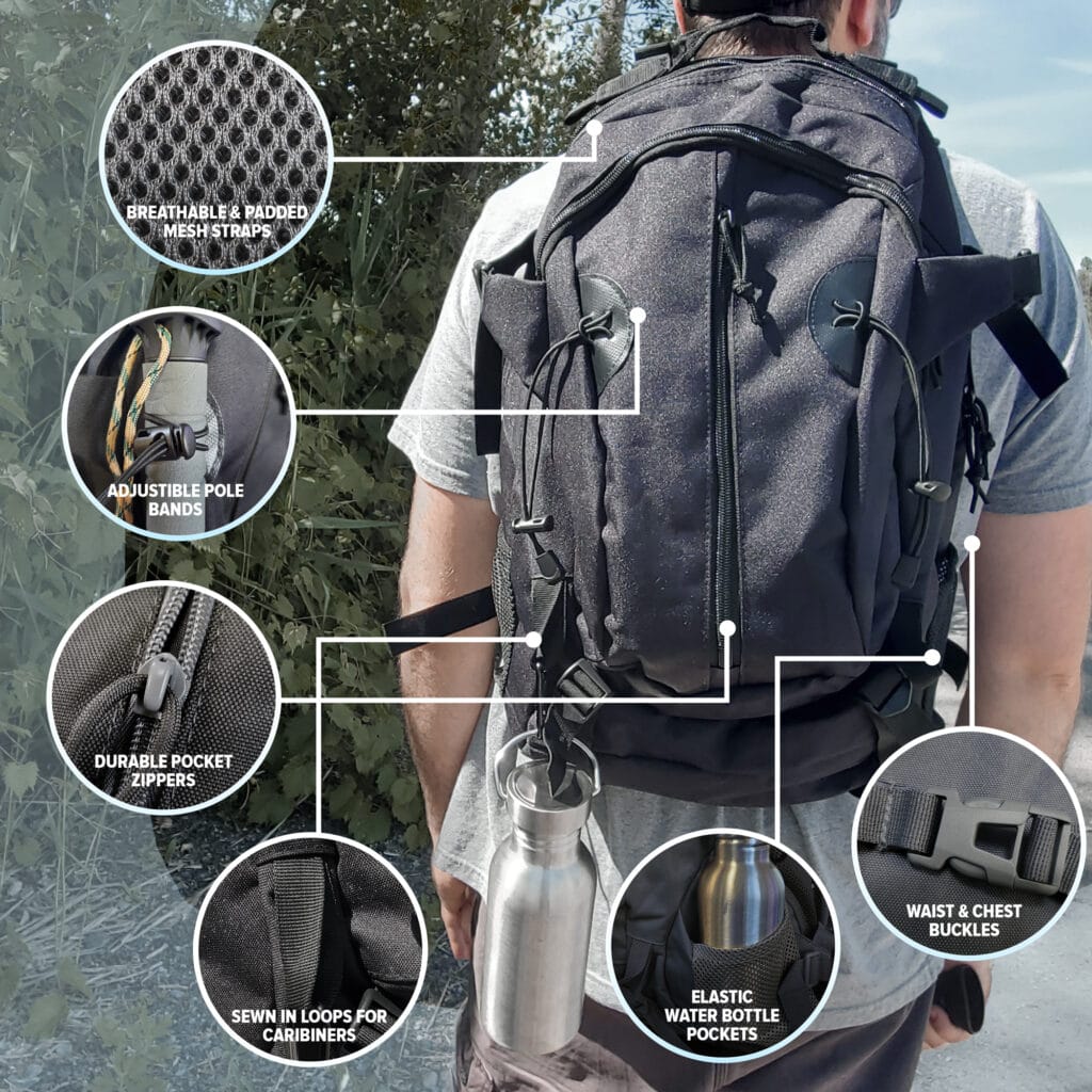 35L Outdoor Transport Backpack - Sirius Survival