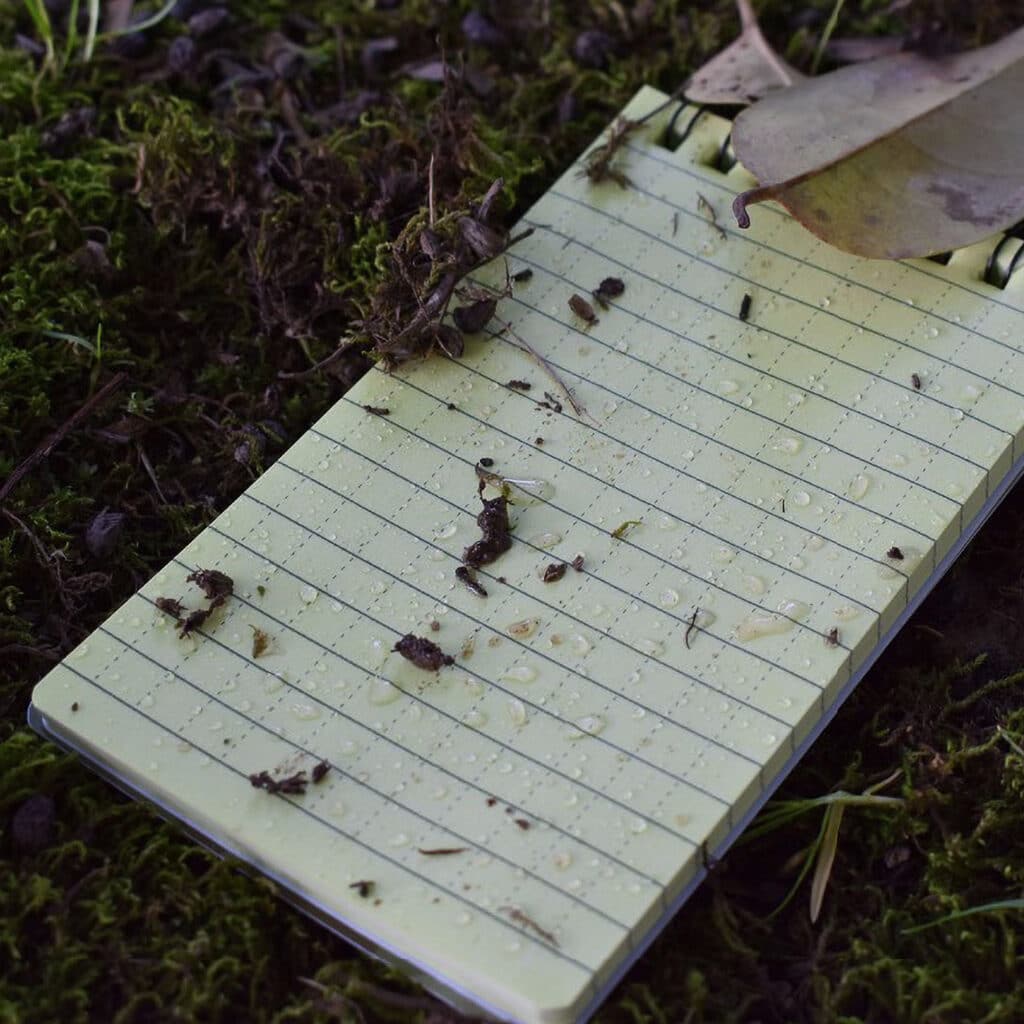 All Weather Waterproof Notebook 3” X 5” – Camo – 48 Pages - Sirius Survival