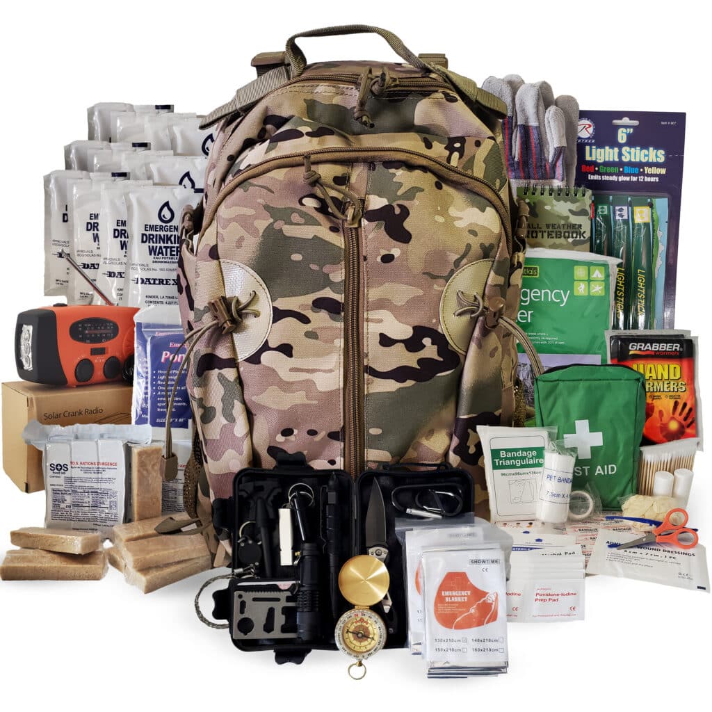 2 Person Emergency Kit / Survival Backpack For 72 Hours - Sirius Survival