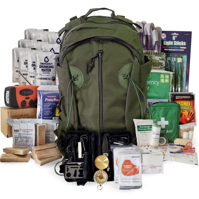 2 Person Emergency Kit / Survival Backpack For 72 Hours - Sirius Survival