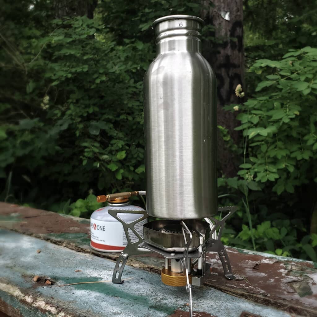 17oz Stainless Steel Water Container With Sealable Cap - Sirius Survival