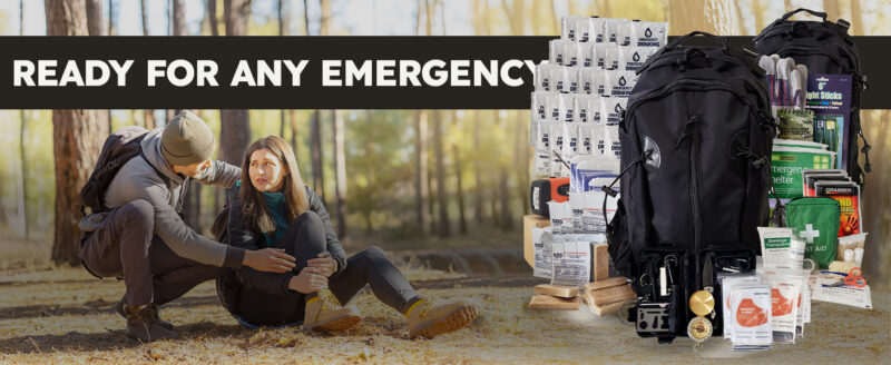 5 Person Emergency Kit / Survival Backpack For 72 Hours - Sirius Survival