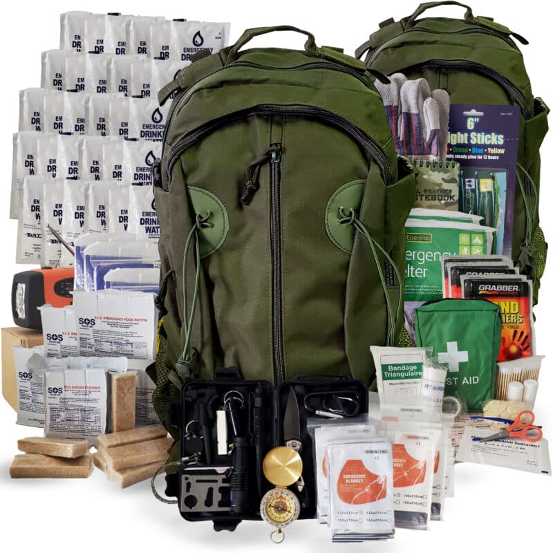 5 Person Emergency Kit / Survival Backpack For 72 Hours - Sirius Survival