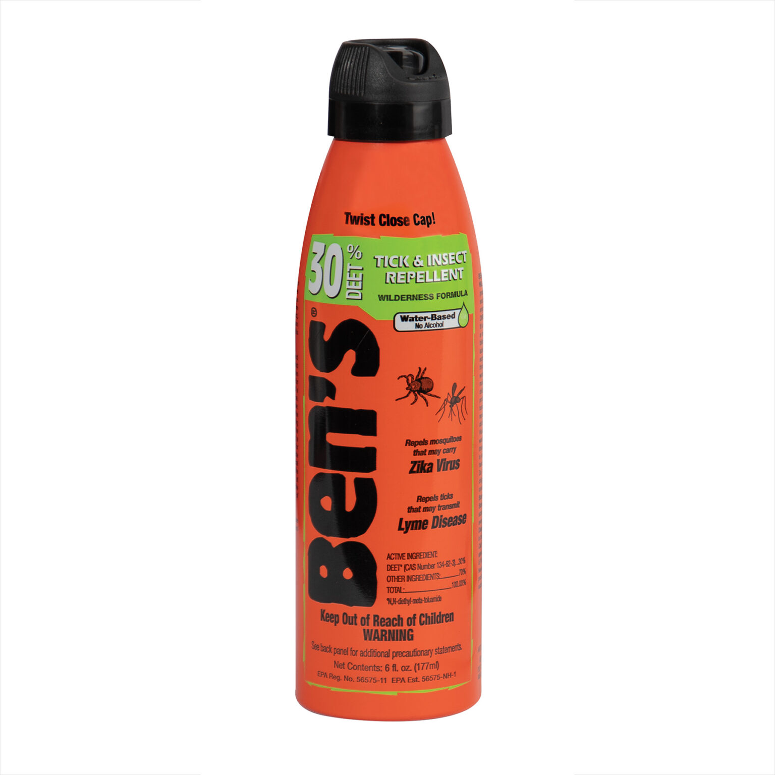 Ben's 30 Tick & Insect Repellent 6 Oz. Eco-Spray - Sirius Survival