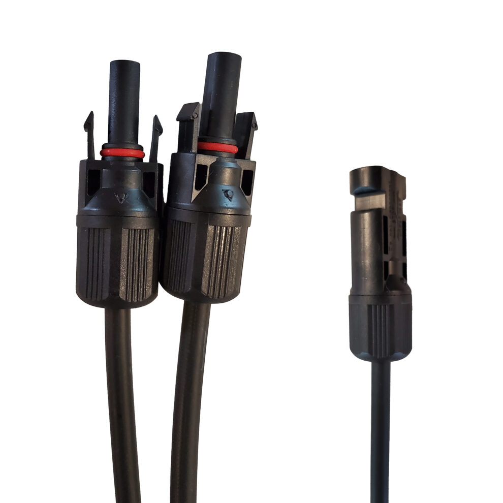 MC4 2 To 1 Parallel Coupler/Combiner Cables (1 Pair) - Off-Grid ...