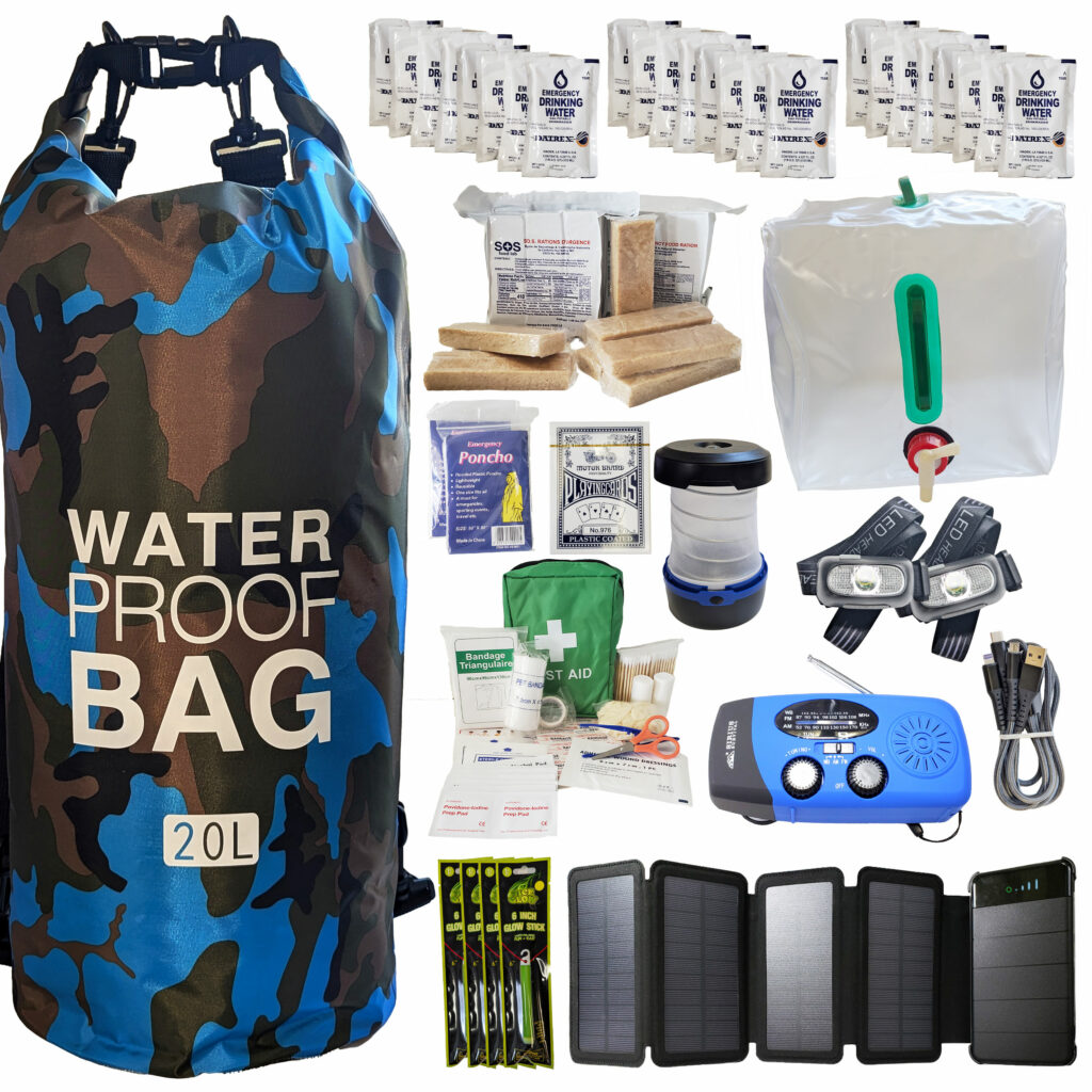 Pre-Packed Hurricane Kit - Comprehensive Hurricane Preparedness Items ...