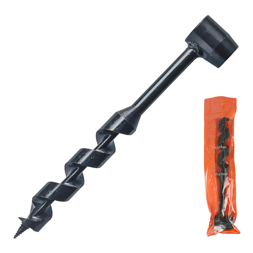 1-Inch Bushcraft Manual Bore Auger Tool - 10in Length - Sirius Survival
